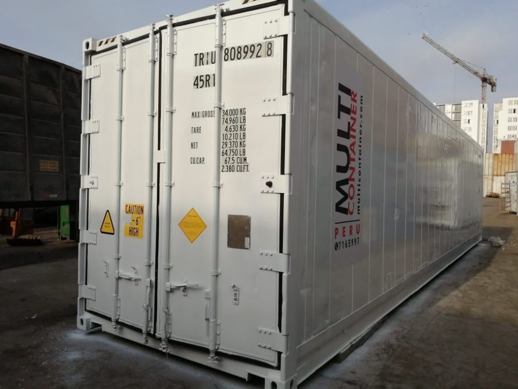 Reefer 40′ – Insulado no operativo – Multicontainer