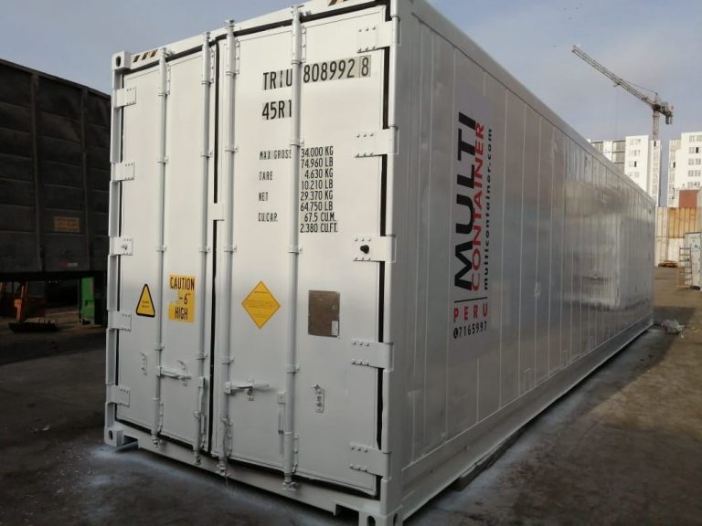 Reefer 40′ – Insulado no operativo – Multicontainer