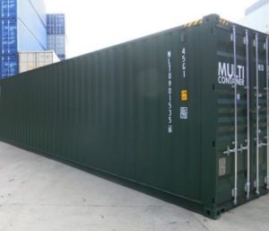 Contenedor nuevo 40’HC – Multicontainer