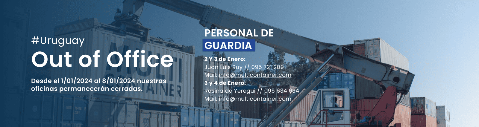 Soluciones en Frío – Multicontainer